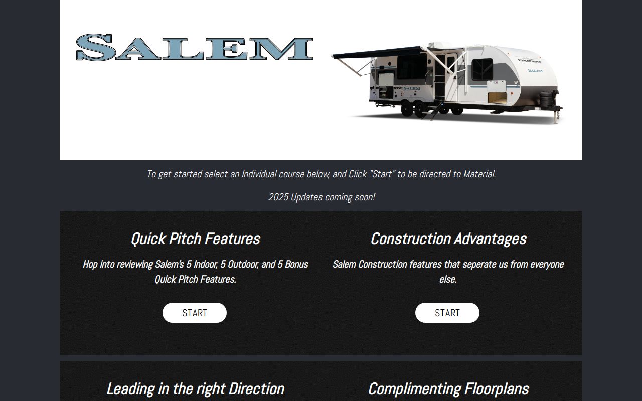 Salem Academy Courses